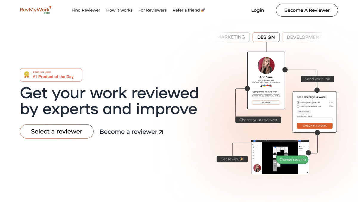 Pedi will review your work on RevMyWork 🚀